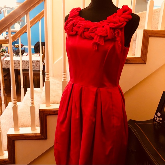 Taylor | Dresses | Taylor Red Dress | Poshmark